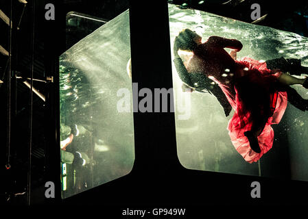 Theatrical performance underwater Stock Photo - Alamy
