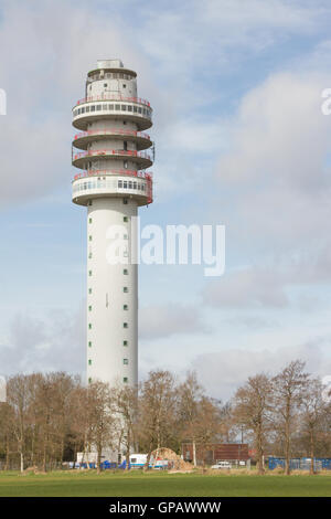 Rebuilding the collapsed Radio Television Tower (Holland Stock Photo ...