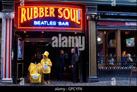 Rubber Soul Beatles Bar Mathew Street Liverpool UK Stock Photo - Alamy