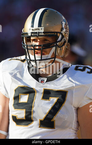 New Orleans Saints defensive end Cameron Jordan (94) works against ...