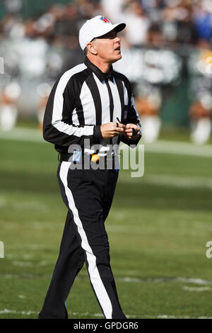 Referee Terry McAulay during an NFL football game between the ...