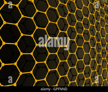 3d Illustration of nano net as backround Stock Photo - Alamy