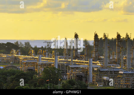 Installations and facilities in the Arun LNG Regasification Terminal ...