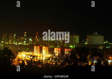 Installations and facilities in the Arun LNG Regasification Terminal ...