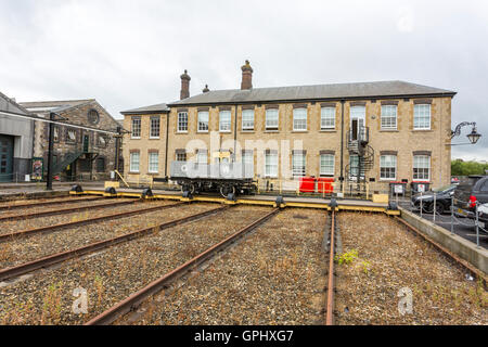 The traverser and an original GWR works office building outside the ...