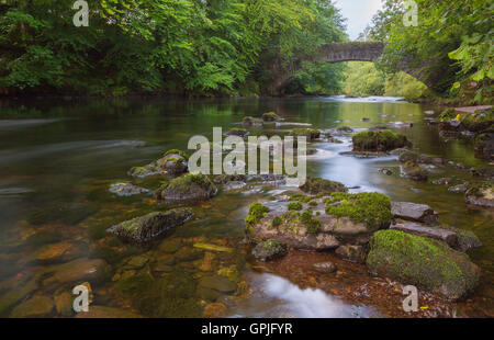 Clappersgate bridge, Ambleside, Lake District Stock Photo - Alamy