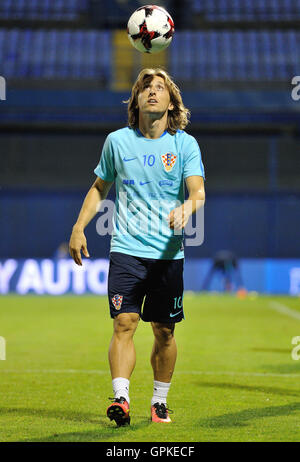 Luka Modric of Croatia during the training session at HNK Rijeka ...