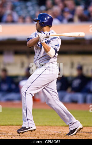 Tampa Bay Rays designated hitter Yandy Díaz (2) against the Los Angeles ...
