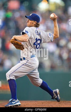 Los Angeles Dodgers starting pitcher Emmet Sheehan (80) in the first ...