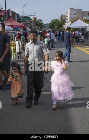 Coney Island Avenue during the Pakistani Mela celebrating Pakistan's ...