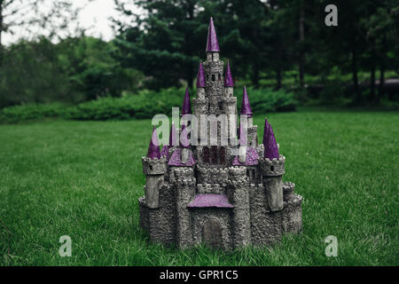 Beautiful handmade castle Stock Photo - Alamy
