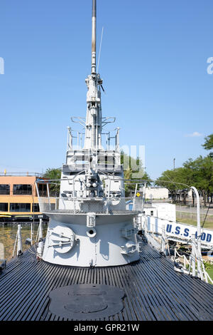 World War II Submarine U.S.S. Cod Memorial docked at North Coast Harbor ...