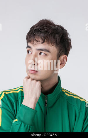 Portrait of young male NEET Stock Photo - Alamy