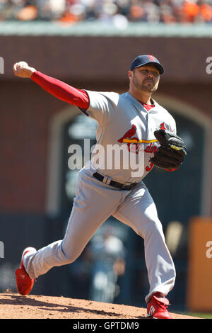 St. Louis Cardinals starting pitcher Andre Pallante throws during the ...