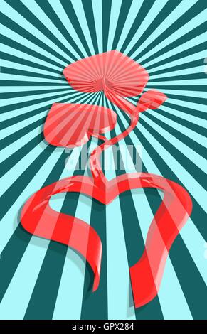 love relative celebration card background Stock Photo - Alamy