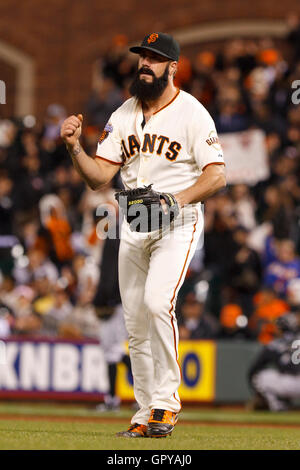 San Francisco Giants relief pitcher JT Brubaker (34) in the ninth ...