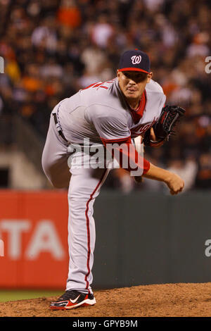 San Francisco Giants pitcher Cole Waites throws against the Texas ...