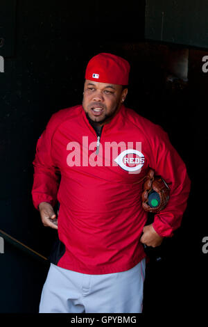 Cincinnati Reds relief pitcher Francisco Cordero of the Dominican ...
