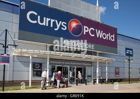 Parkgate Shopping Stadium Way Rotherham Stock Photo - Alamy