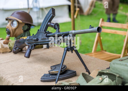 World War 2 Bren Gun Stock Photo - Alamy