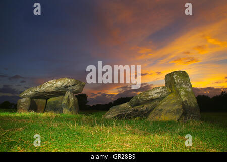 Presaddfed Burial Chamber, Anglesey, North Wales Stock Photo - Alamy