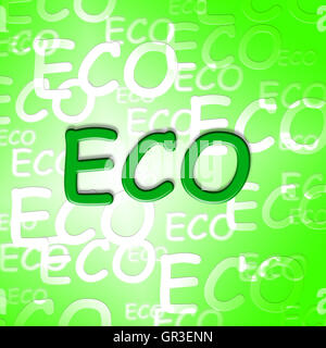 Environmental Protection Meaning Eco Friendly And Words Stock Photo - Alamy