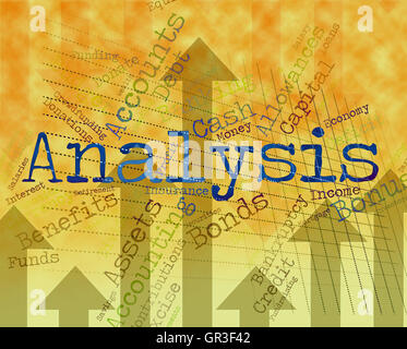 Analyse Word Showing Analytics Analysis Or Analyzing Stock Photo - Alamy