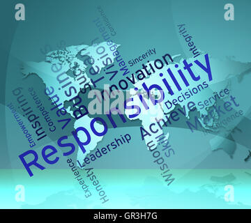 Responsibility Words Representing Text Accountabilities And Accountable ...