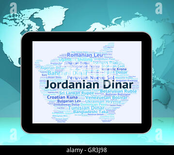 Jordanian Dinar Meaning Exchange Rate And Fx Stock Photo - Alamy