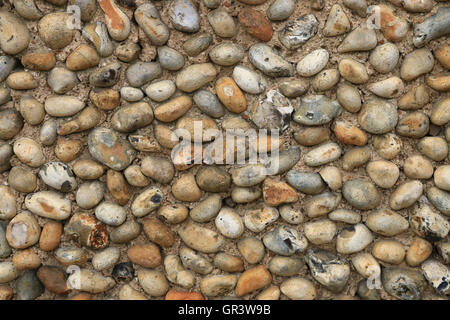 Section of Traditional Flint Wall Construction in Lavenham Stock Photo ...