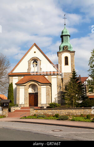 Roman Catholic church Painful mother, Belm,Germany Stock Photo - Alamy