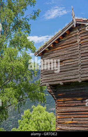 Stabbur In Norway Stock Photo - Alamy