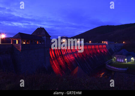 Eder Dam Stock Photo - Alamy