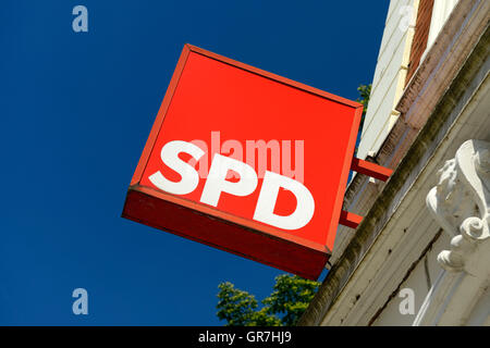 German Social Democratic party (SPD), (anti-Nazi), propaganda poster ...