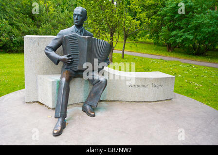 Parnu Estonia - statue of Raimond Valgre, Estonia's popular jazz singer ...