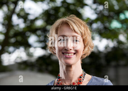 Bee Rowlatt, the British writer and journalist, at the Edinburgh ...