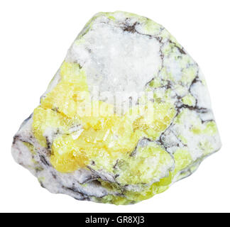 macro shooting of mineral resources - sulfur ( brimstone, sulphur) vein ...