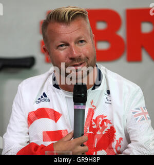 Lee Pearson during the ParalympicsGB Flagbearer announcement ahead of the 2016 Rio Paralympic ...