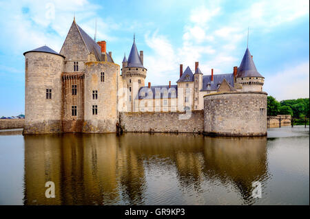 France, Loiret, Sologne Region, Loire Castles, La Ferte Saint Aubin ...