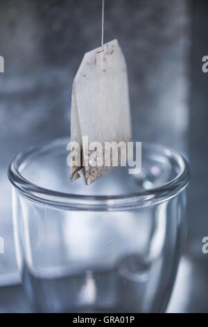 Floating Tea Bag Stock Photo - Alamy