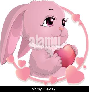 vector line cartoon animal clip art horned Red deer Stock Vector Image ...