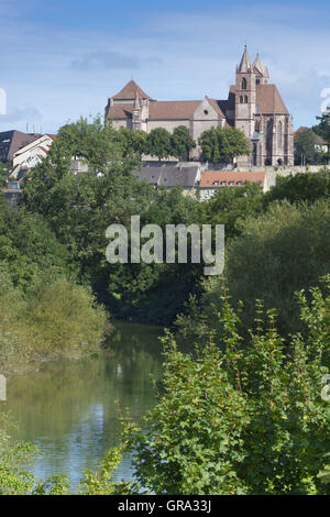 Breisach With St. Stephansmünster Cathedral, Breisach Am Rhein, Upper ...