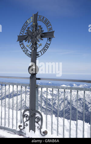 Sign Zugspitzbahn Tirol, Tyrol Austria, Europe Stock Photo - Alamy