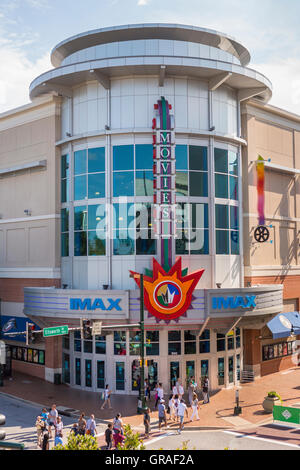 SILVER SPRING, MARYLAND, USA - Regal Cinemas and IMAX movie theatre in ...