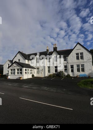 Exterior of Salen Hotel Isle of Mull Scotland September 2016 Stock ...