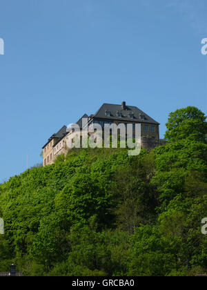 Ebernburg, Bad Muenster am Stein Ebernburg, Germany Stock Photo - Alamy
