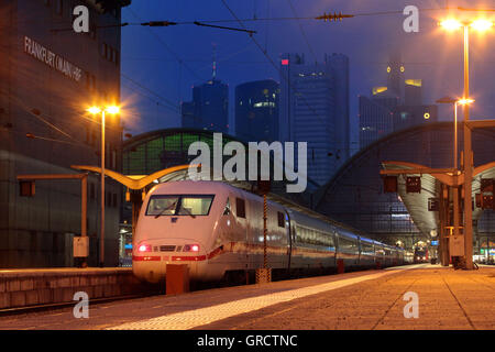 German railways (Deutsche Bahn) ICE train Stock Photo - Alamy