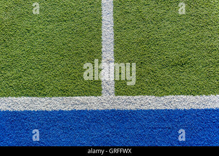 Sports astro synthetic pitch closeup lines textures detail Stock Photo ...