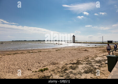 Batemans Tower on the promenade at Brightlingsea town, Essex, England ...