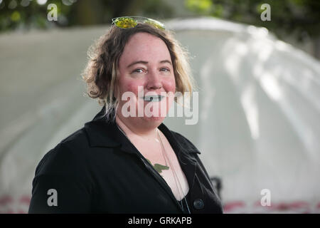 Kelly Link, the American editor and author of short stories, at the ...